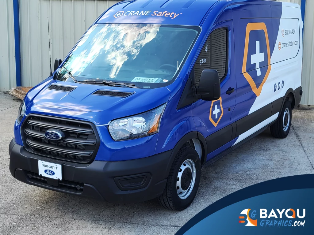 Commercial Vehicle Wraps in Dallas | Bayou Graphics