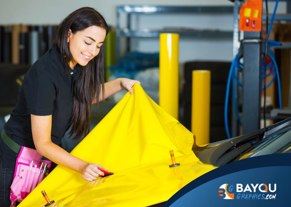 Dude are you really wrapping cars with PVC? - Bayou Graphics